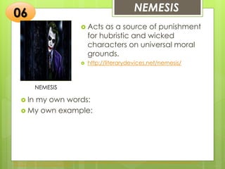 Types of Characters in Literature | PPTX