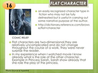 Types of characters in literature | PPT