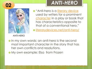 03typesofcharactersinliterature charactertypes | PPT