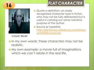 03typesofcharactersinliterature charactertypes-esidera, esther joy l ...