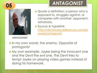 03typesofcharactersinliterature charactertypes-esidera, esther joy l ...