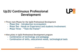 Up2U lightning talk | PPT