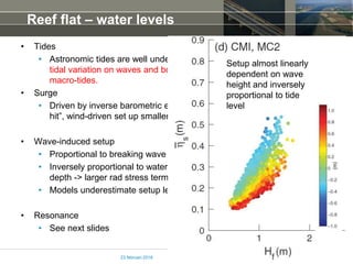 Wave Transformation, Water Levels and Coastal Flooding UFORIC | PPSX