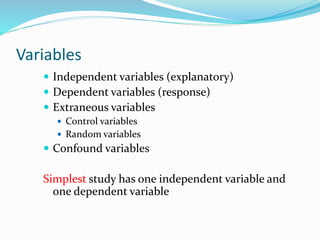 Variables and Control in Research Methodology | PPTX | Science