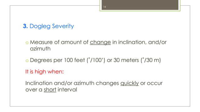Vertical Section & Dogleg Severity in directional drilling | PDF