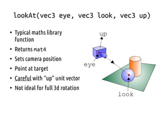 Computer Graphics - Lecture 03 - Virtual Cameras and the Transformation ...