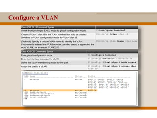 LAN Switching and Wireless: Ch3 - Virtual Local Area Networks (VLANs) | PPTX