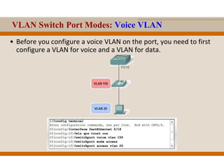 LAN Switching and Wireless: Ch3 - Virtual Local Area Networks (VLANs) | PPTX