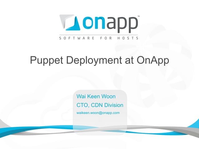 Puppet Deployment at OnApp | PDF