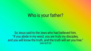 Who Is Your Father? | PDF