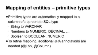 Working with jpa | PPT