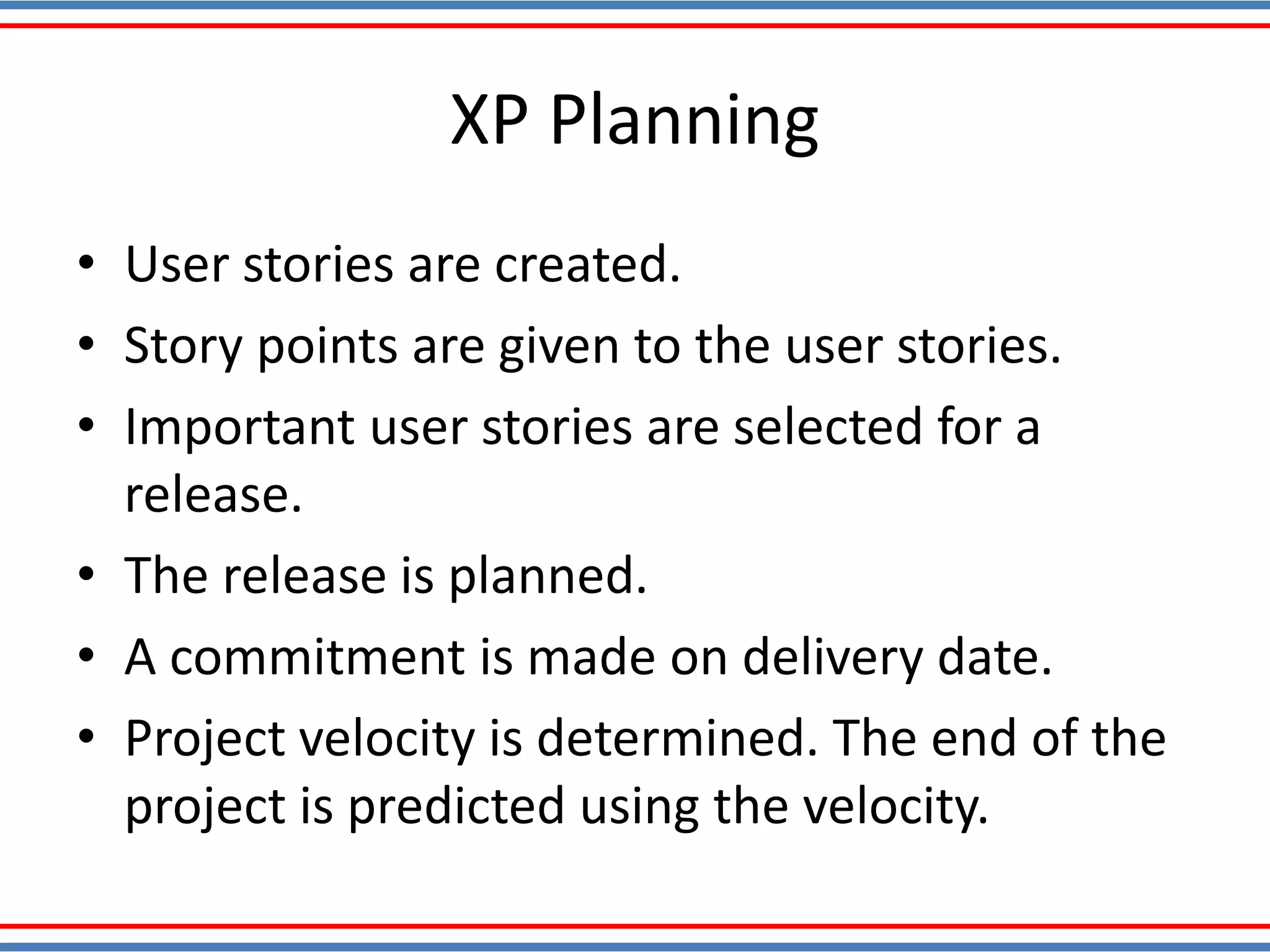 Extreme Programming (XP) | PPT