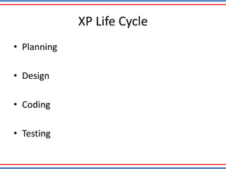 Extreme Programming (XP) | PPT