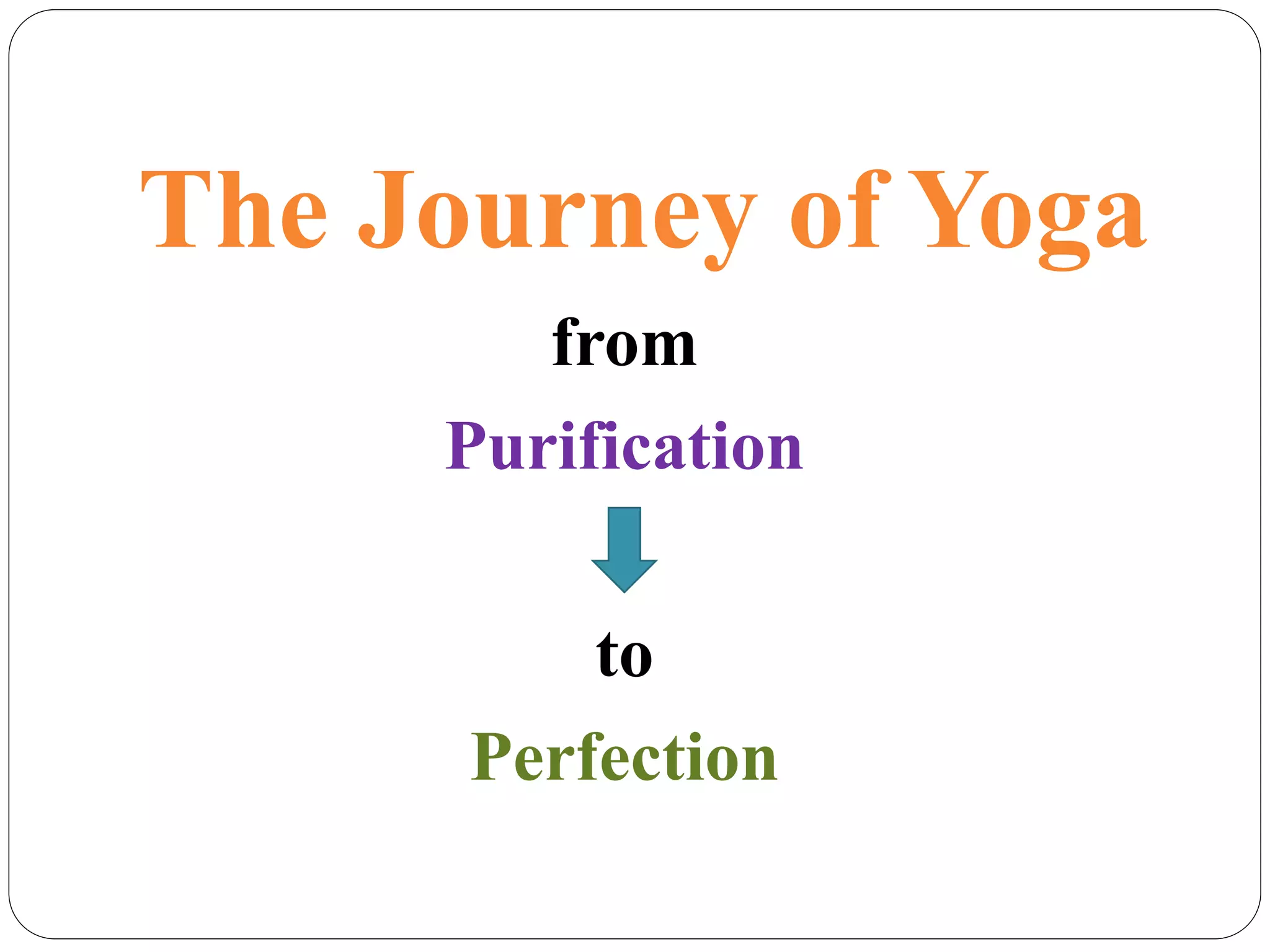 Yama Niyama - Vidya Kunte | PPT