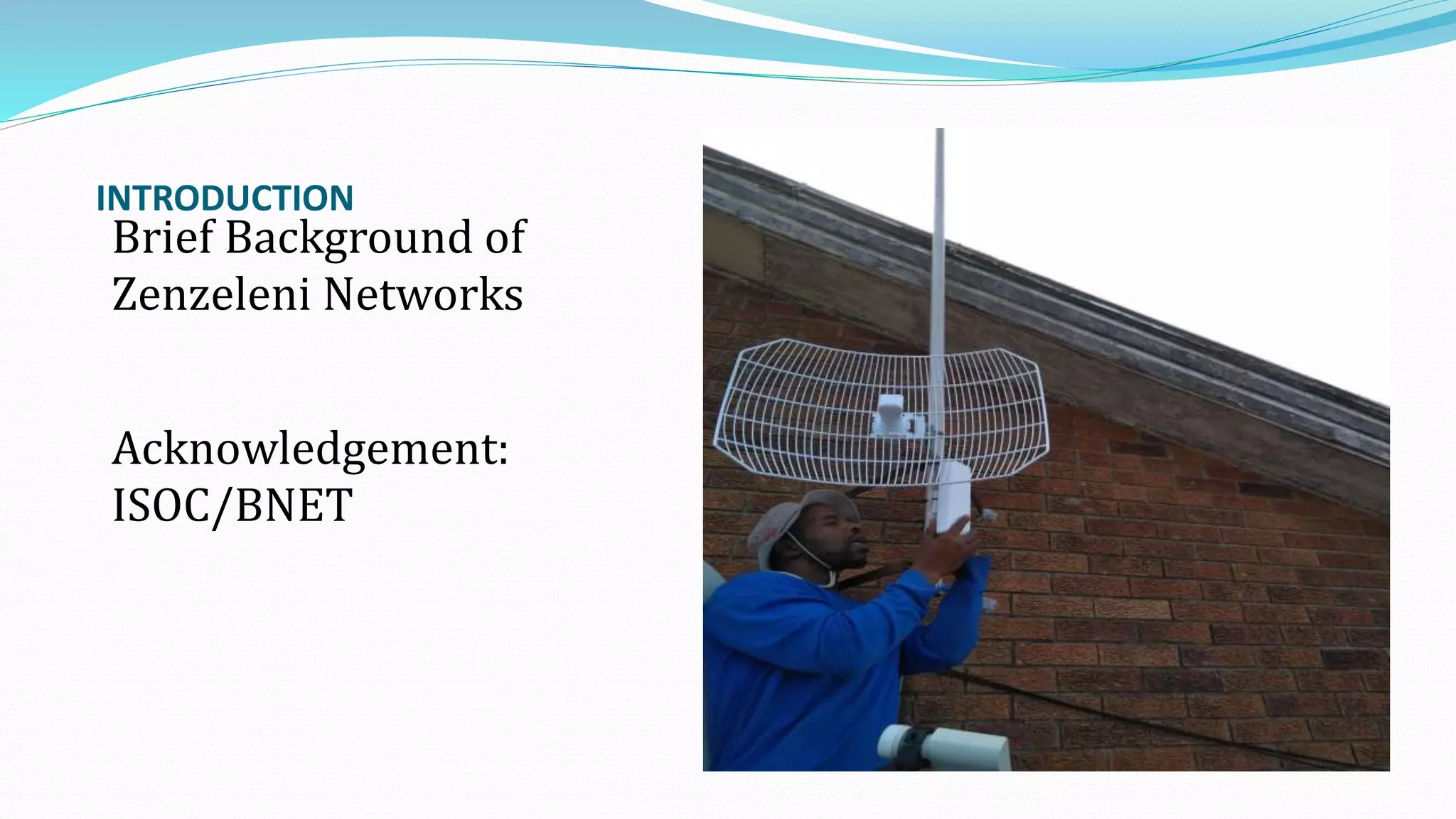 Zenzeleni Networks Update Report | PPT