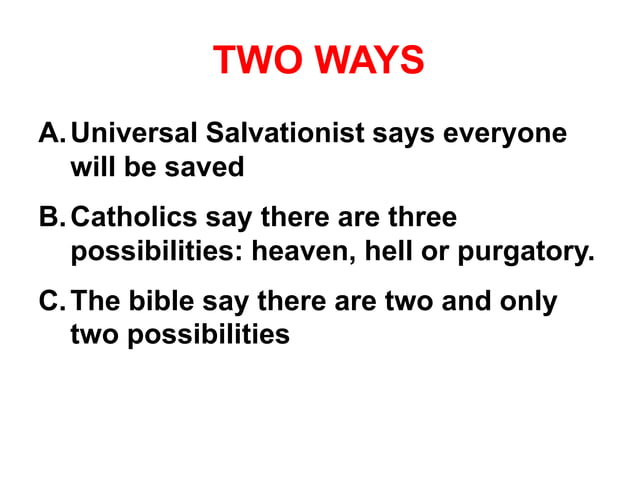 different ways – two ways | PPT