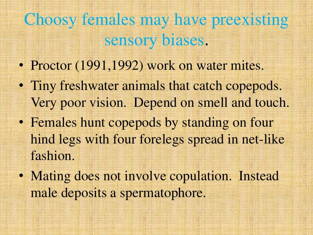 Sexual Selection