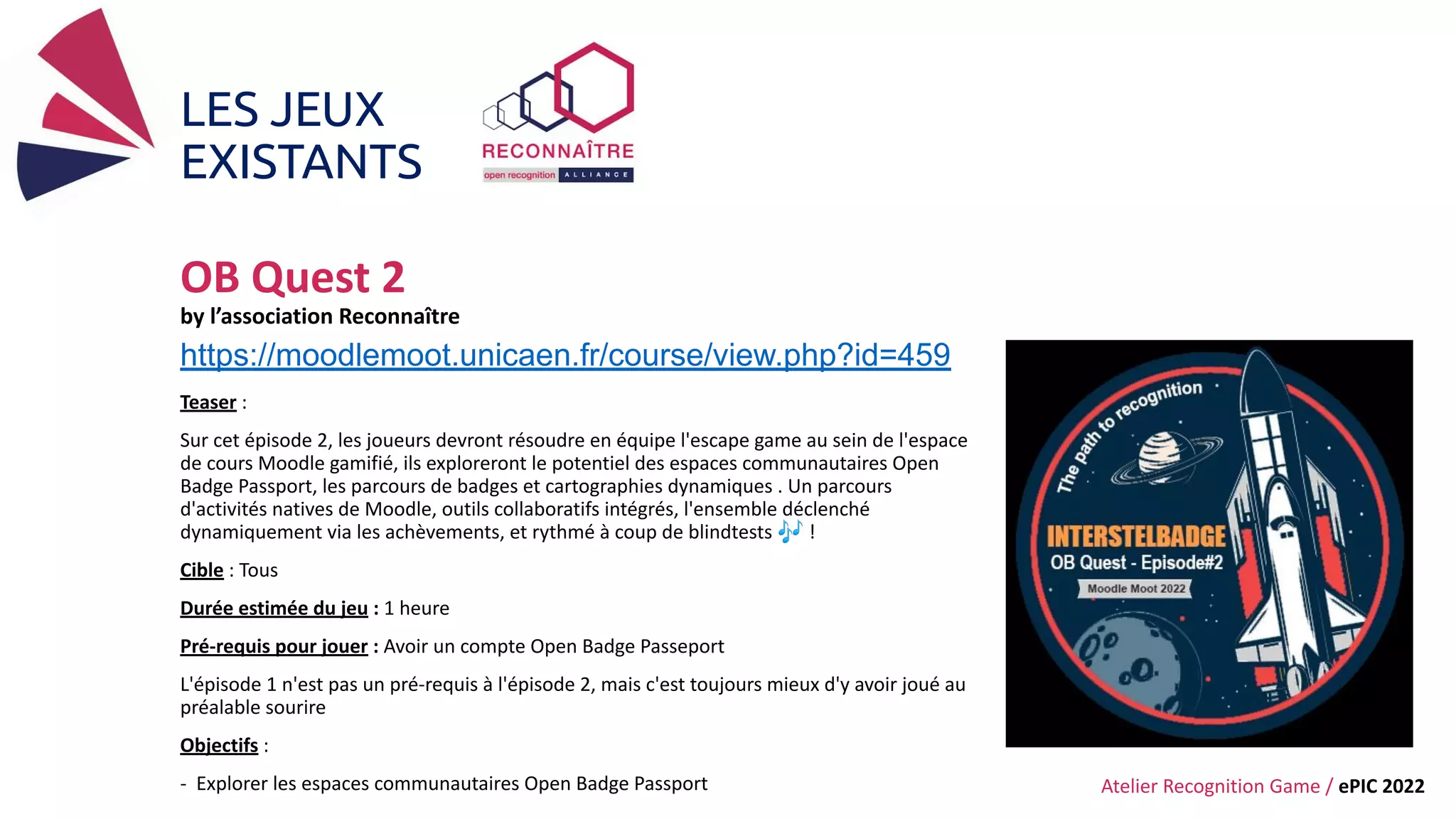 ePIC 2022-Recognition Game | PDF