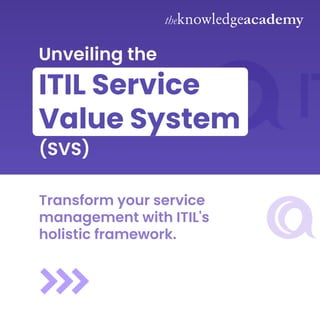 Unlock the full potential of IT service management with ITIL's Service ...