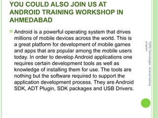 GTU Guidelines for Project on Android | PPT