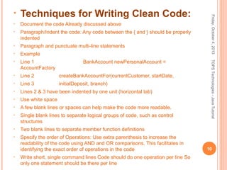 GTU Guidelines for Project on JAVA | PPT