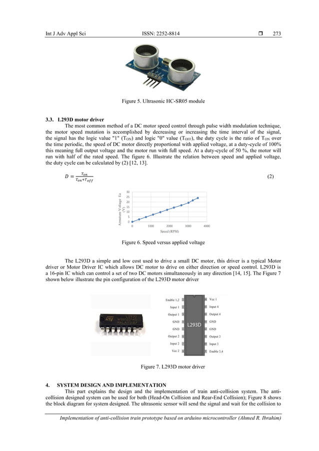 Implementation Of Anti Collision Train Prototype Based On Arduino
