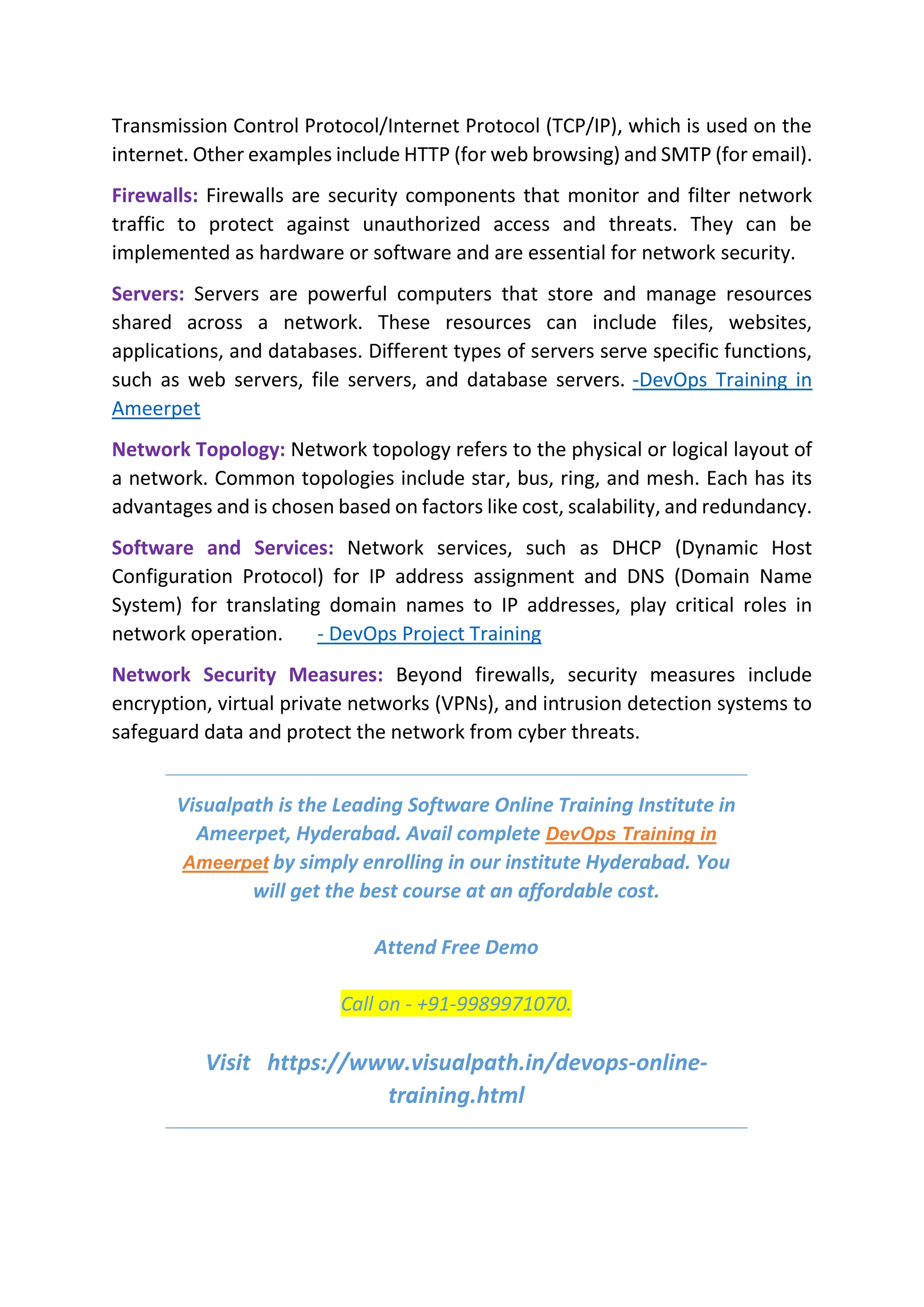 DevOps Project Training | DevOps Training in Ameerpet.pdf