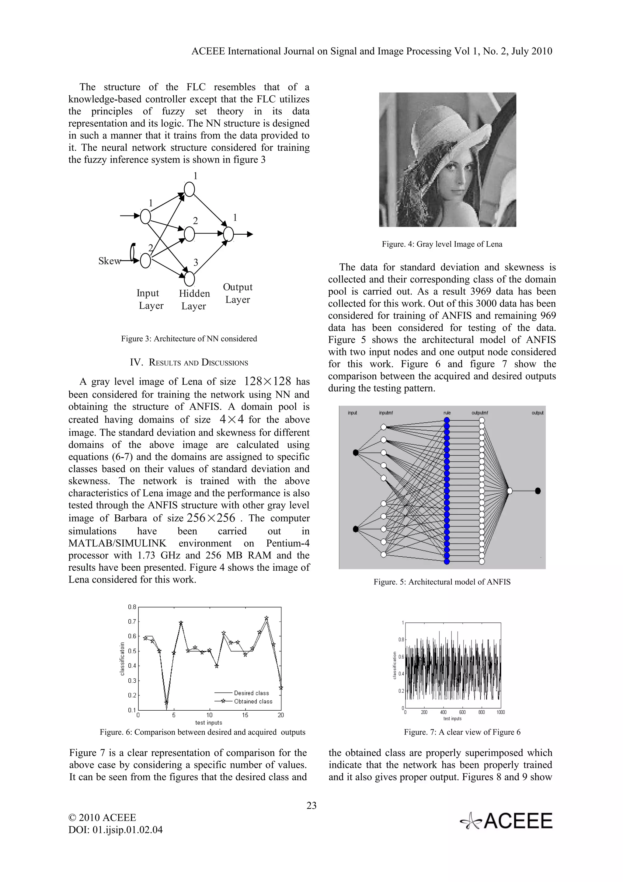 Adaptive Neuro-Fuzzy Inference System based Fractal Image Compression | PDF