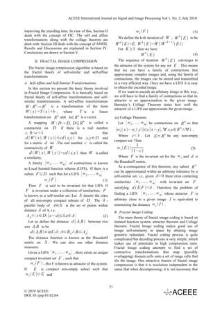 Adaptive Neuro-Fuzzy Inference System based Fractal Image Compression | PDF