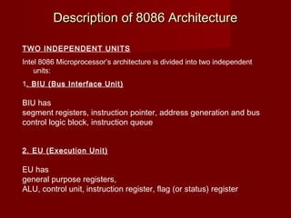 Microprocessor systems 8085 | PPT