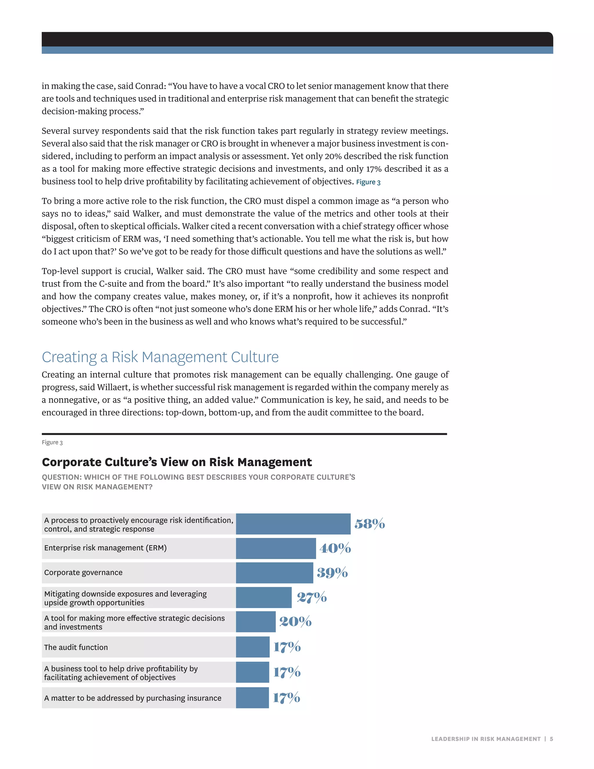 Leadership and Risk Management report | PDF