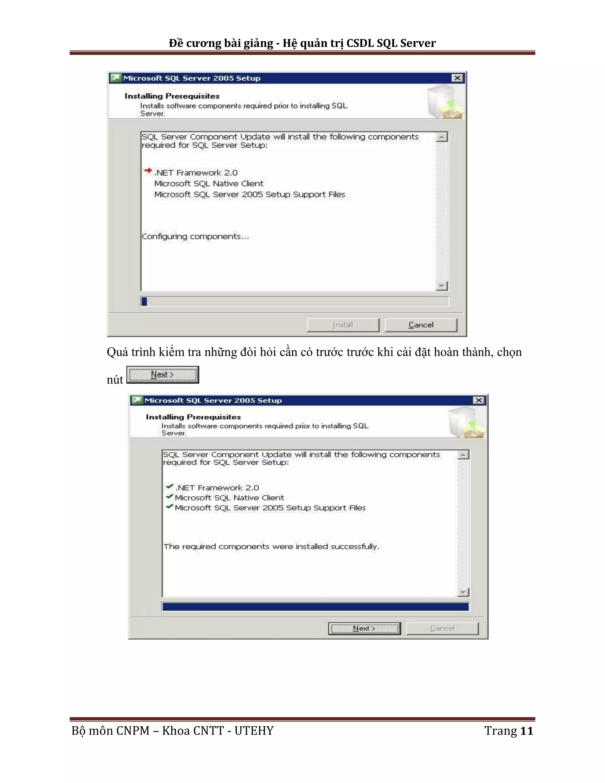 04. de cuong hqt sql server | PDF