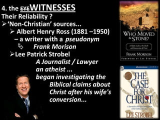 04 13 the truth about the resurrection | PDF | Christianity | Religion ...