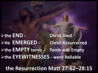04 13 the truth about the resurrection | PDF | Christianity | Religion ...