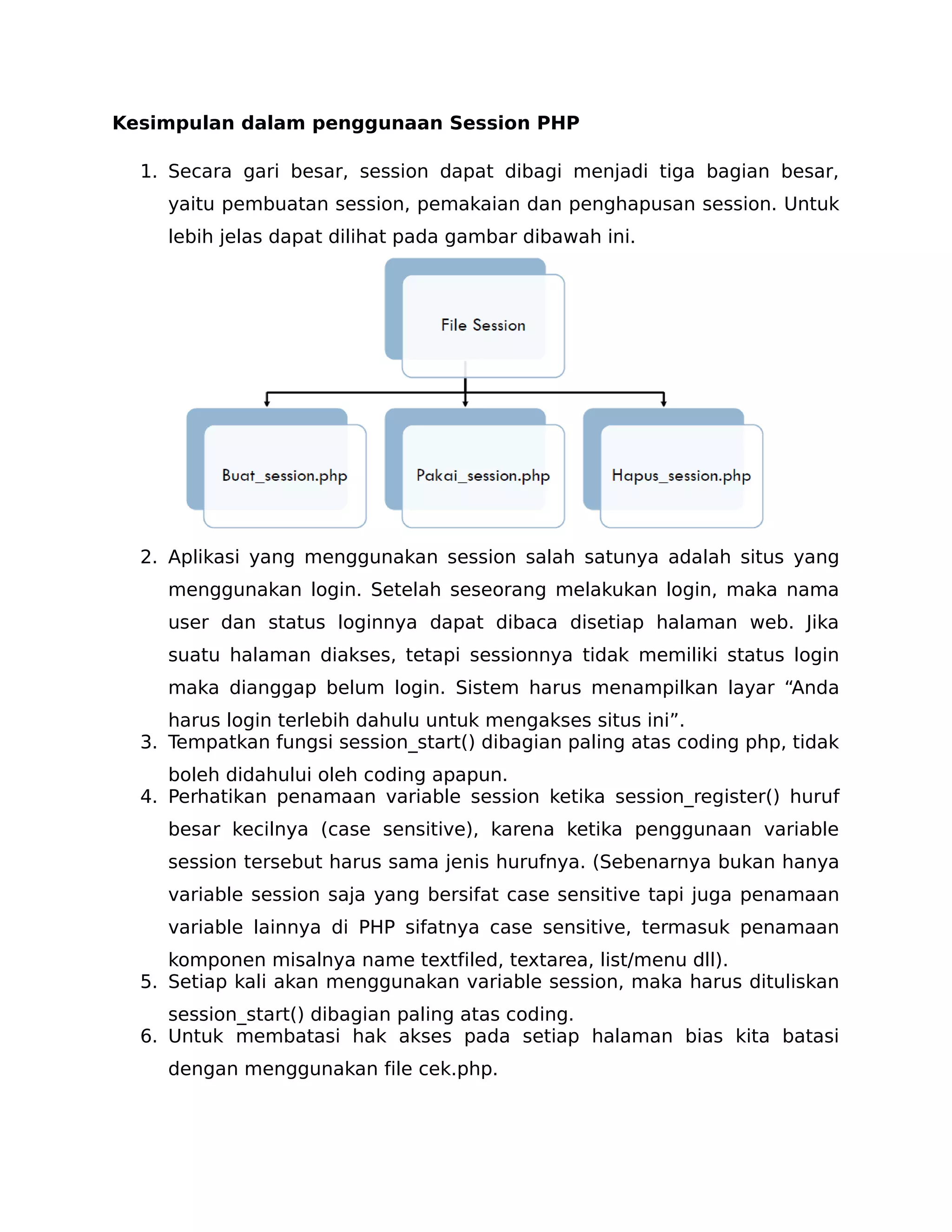 04. session1 konsep dasar session | PDF