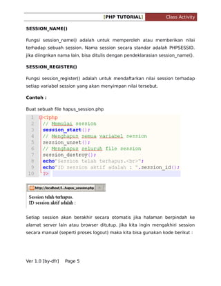 04. session1 konsep dasar session | PDF