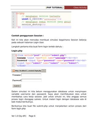 04. session1 konsep dasar session | PDF