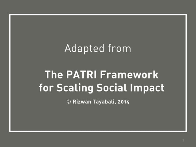 PATRI 04. Readiness to Scale: A Guide for Scaling Social Business | PDF