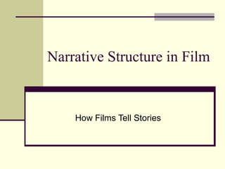 Film Narrative Structure | PPT