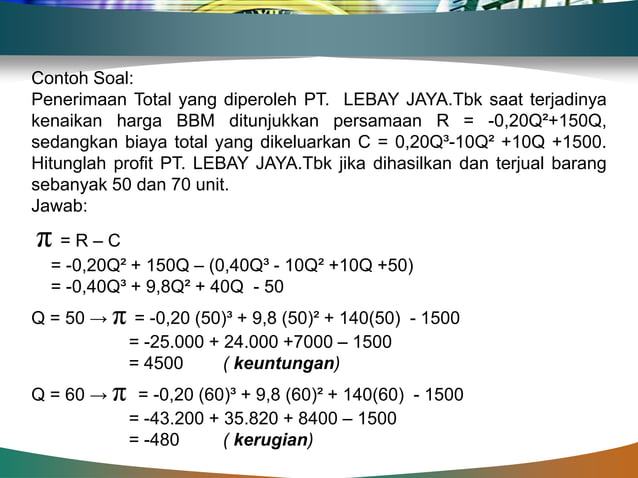 fungsi non linear dan penerapan ekonomi | PDF