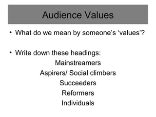 Audience Research | PPT | Free Download