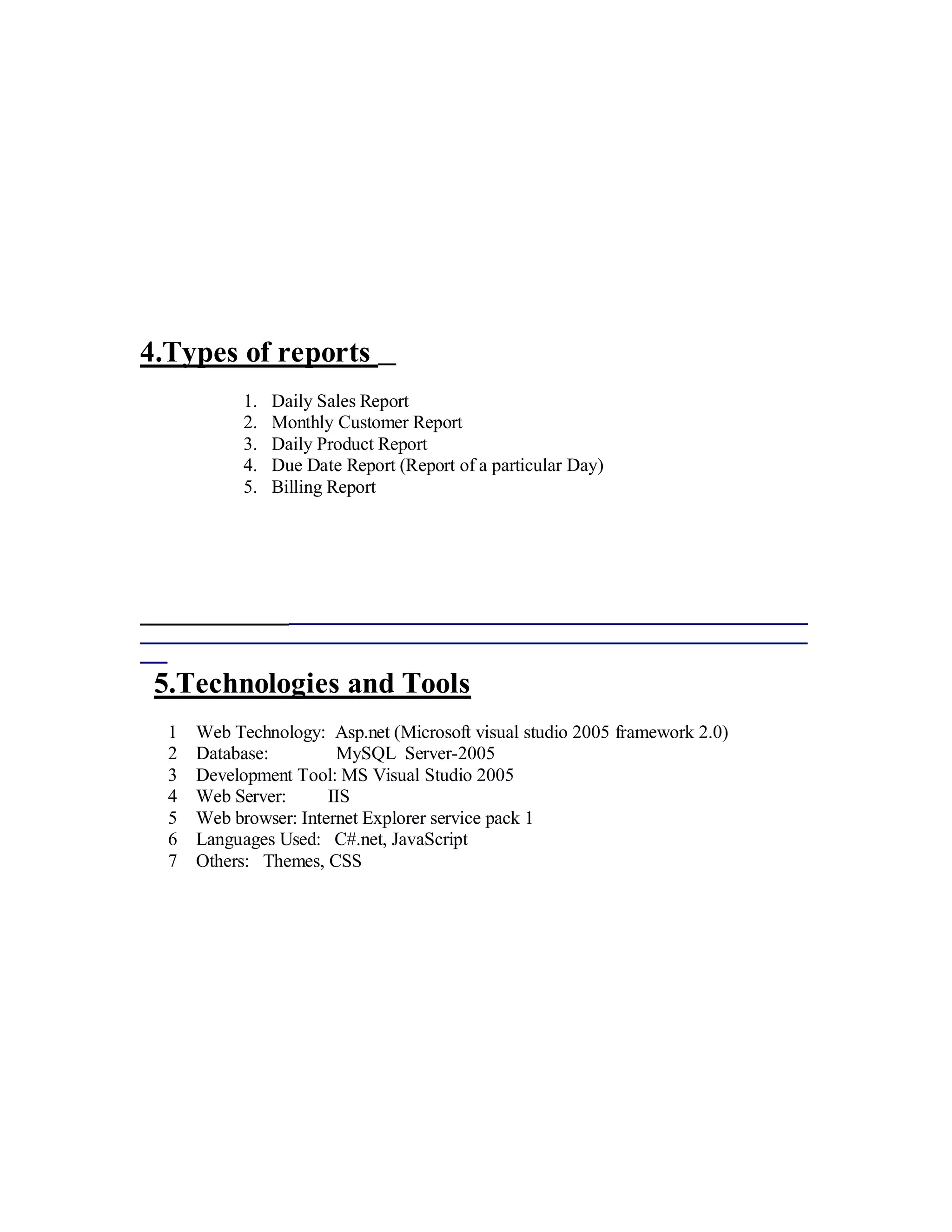 04.project billing system | PDF