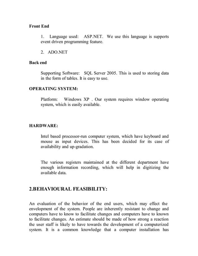 04.project billing system | PDF | Computer Software and Applications | Computing