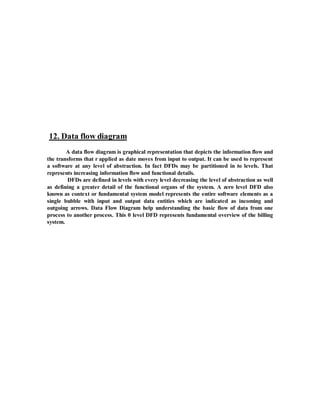 04.project billing system | PDF