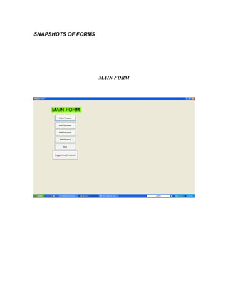 04.project billing system | PDF