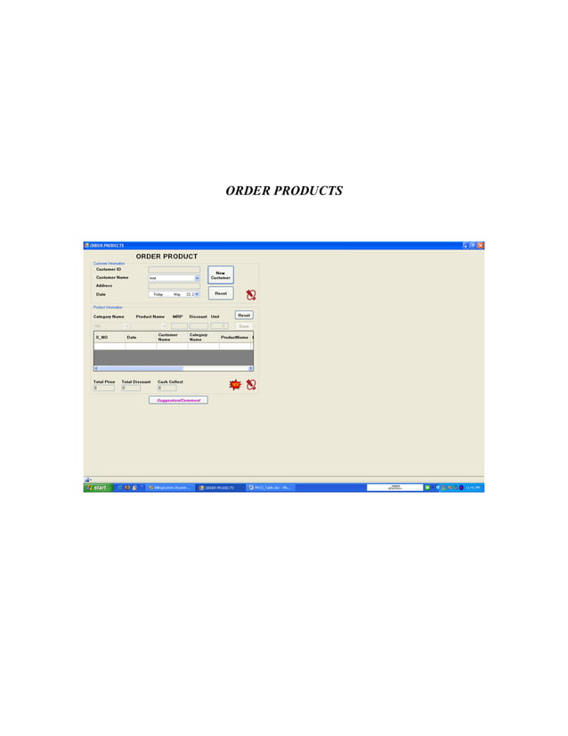 04.project billing system | PDF | Computer Software and Applications | Computing