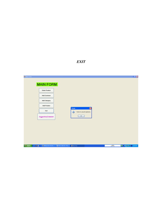 04.project billing system | PDF | Computer Software and Applications | Computing
