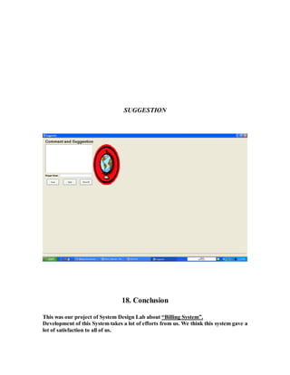 04.project billing system | PDF