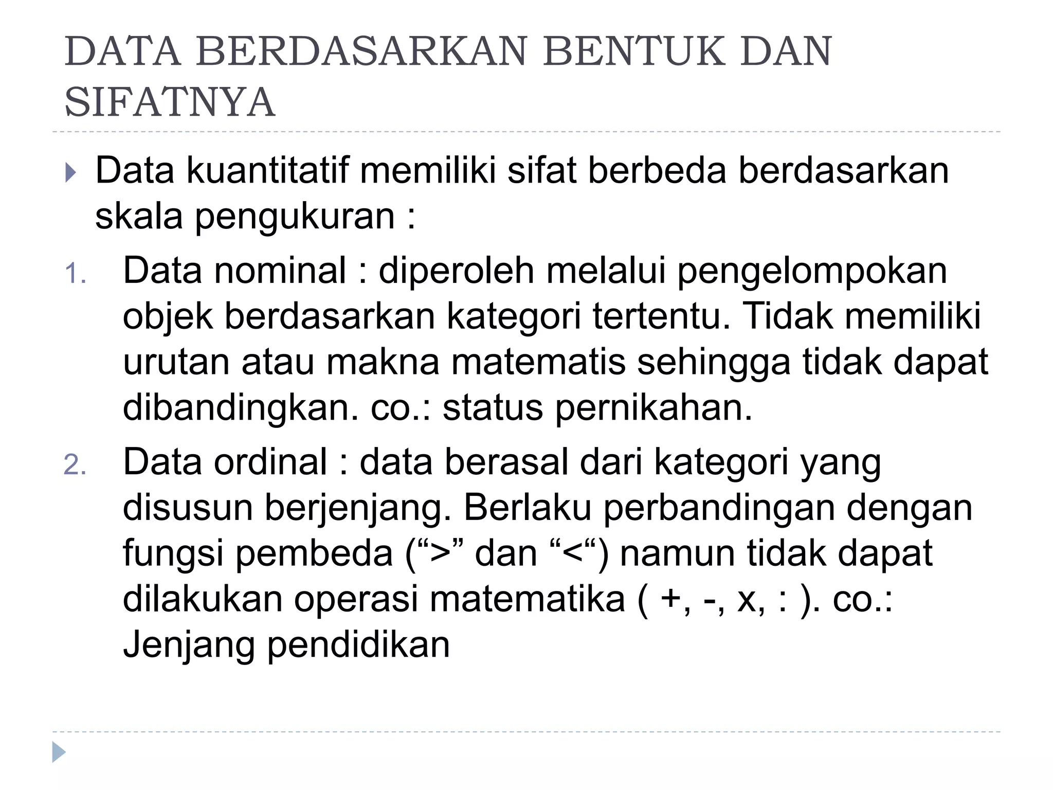pengolahan data | PPTX