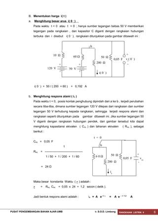 04. rangkaian-listrik-ii-rangkaian-rl-dengan-sumber-fungsi-pemaksa-tangga-satuan-dc2 | DOC